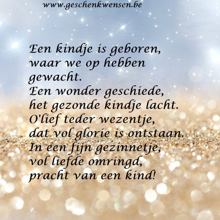 Geboortewensen | Geboorte | Geboortegedichten | Fotogedichten