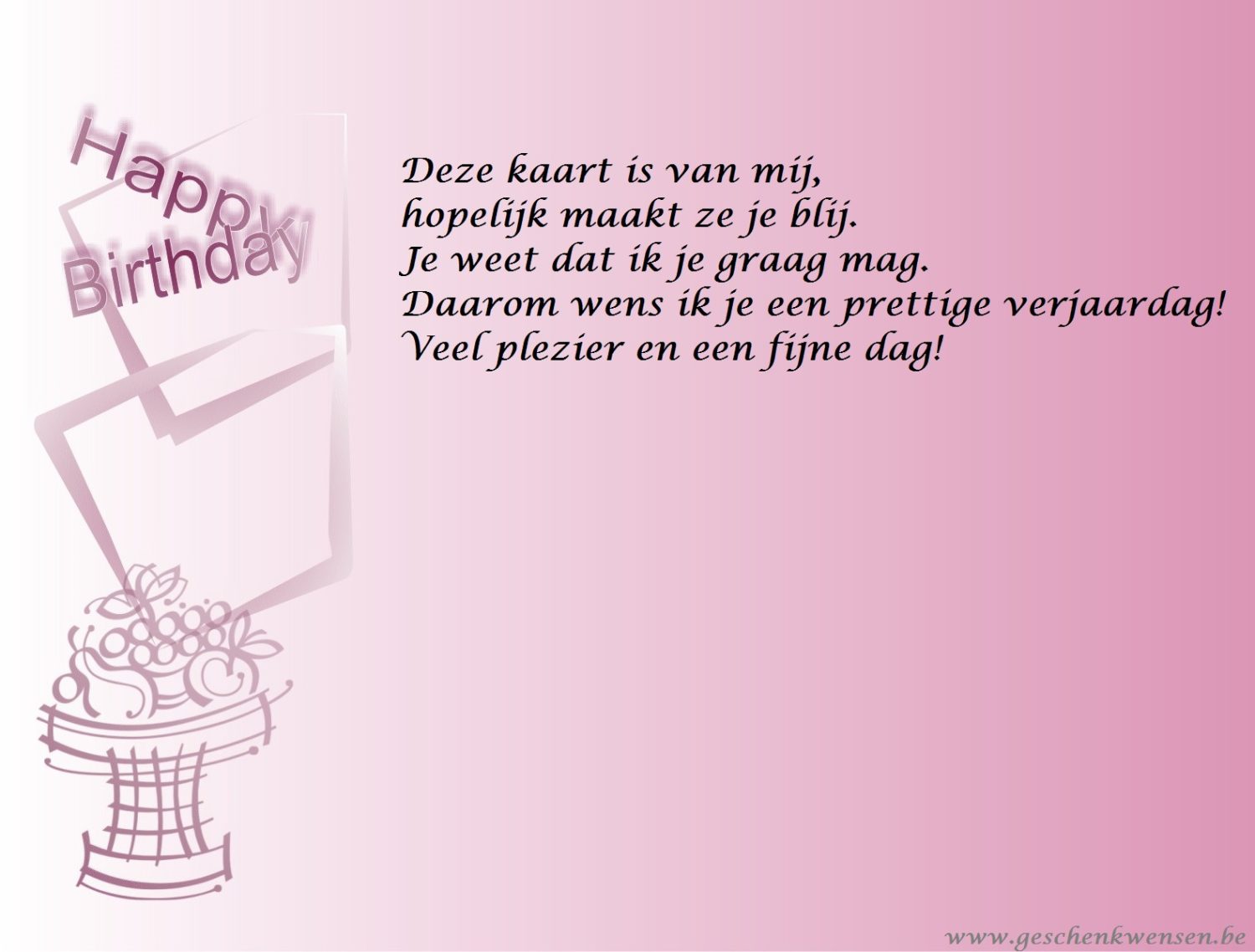 Verjaardagswensen | Fotogedichten om te delen met familie en vrienden