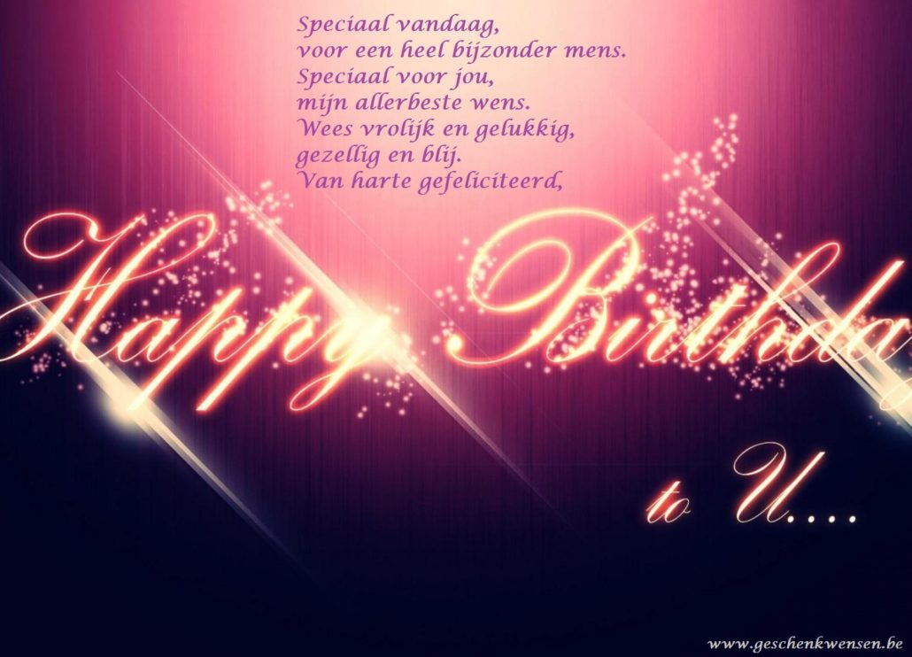 Verjaardagswensen | Fotogedichten delen met familie en vrienden